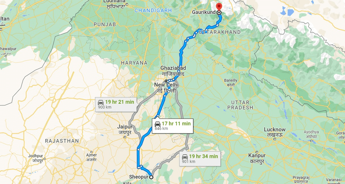 Haveri to Kedarnath distance – a complete guide – DevDham Yatra